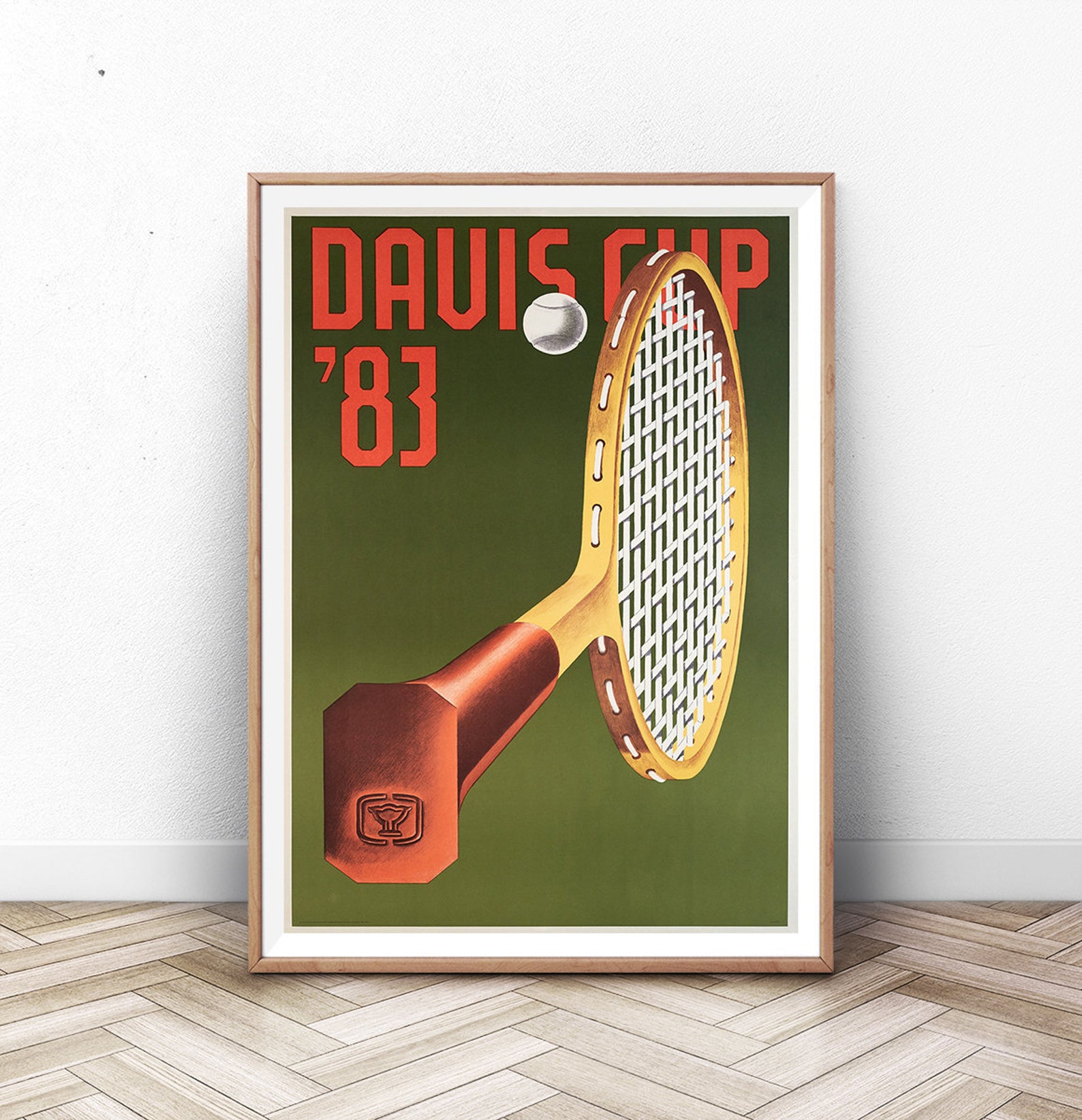 Vintage Tennis Poster Sports Print Vintage Sport Wall Art | Etsy