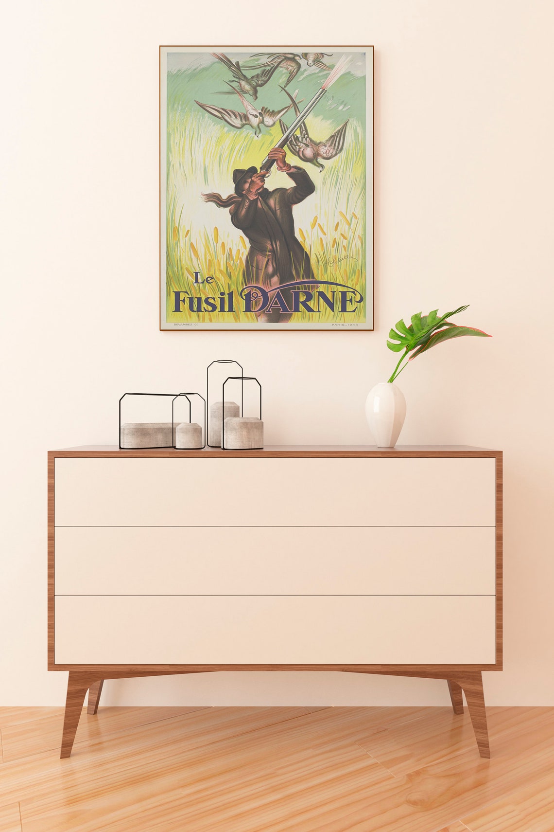 Duck Hunting Poster Vintage Hunting Art Outdoorsmen Art Man - Etsy
