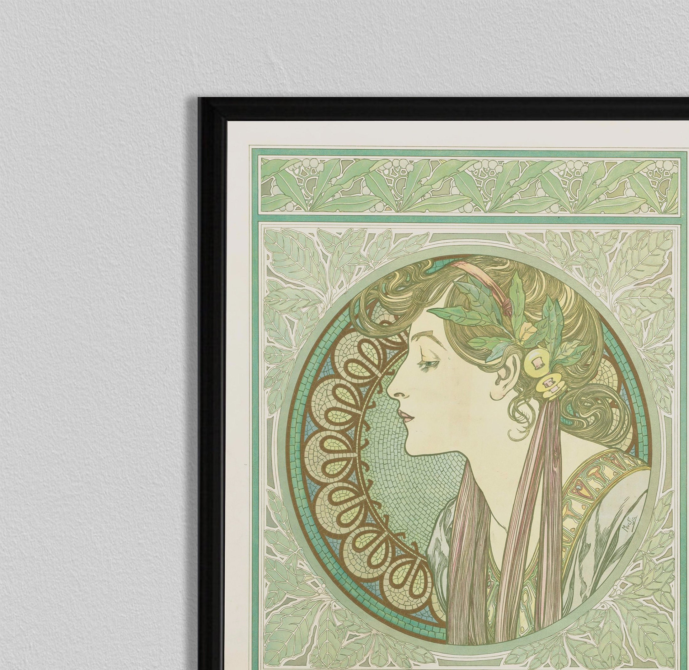 Alphonse Mucha Art Nouveau Art Nouveau Print Art Nouveau | Etsy