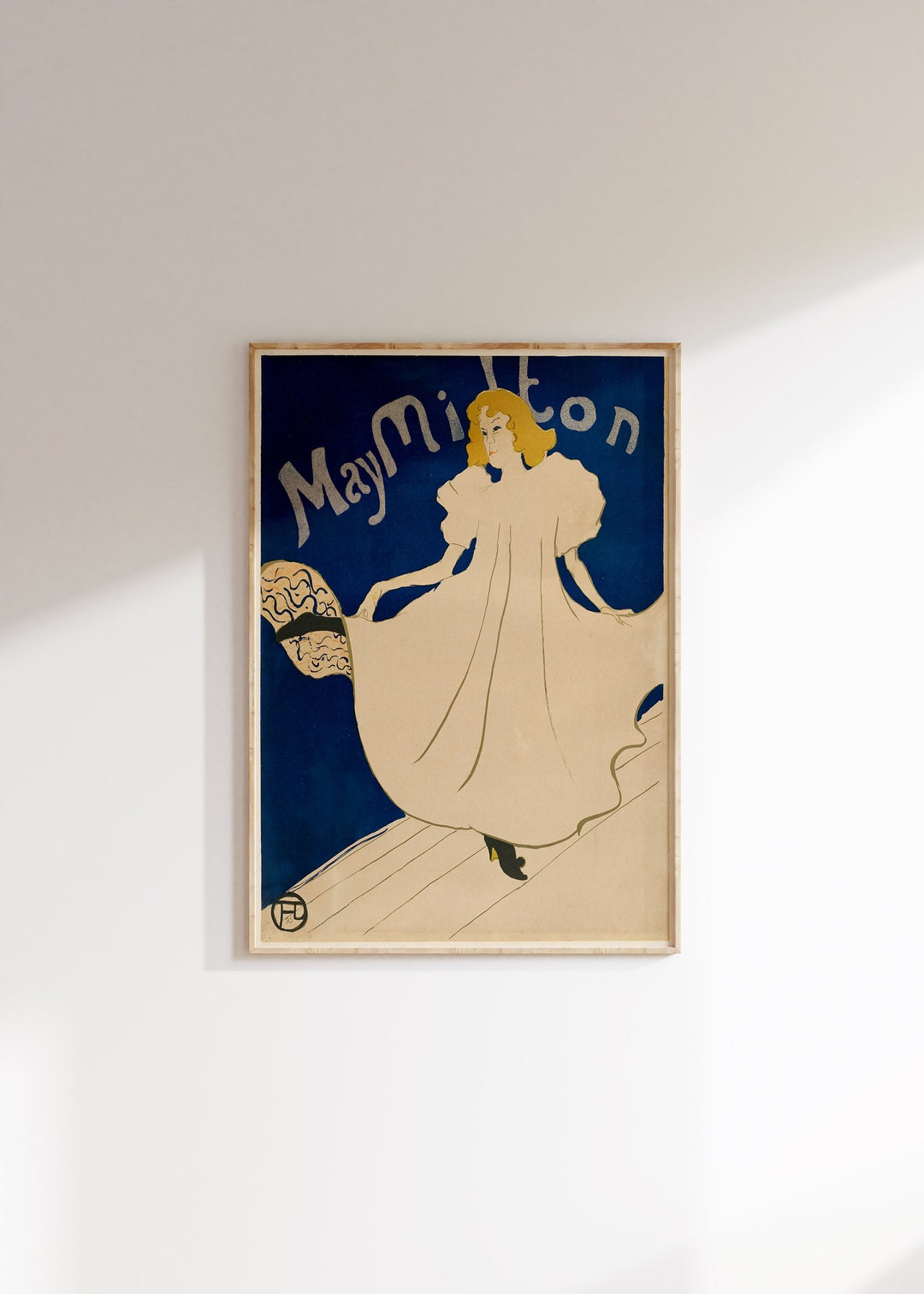 May Milton Poster, Vintage Paris Wall Art, Paris Print, Paris Poster - Etsy