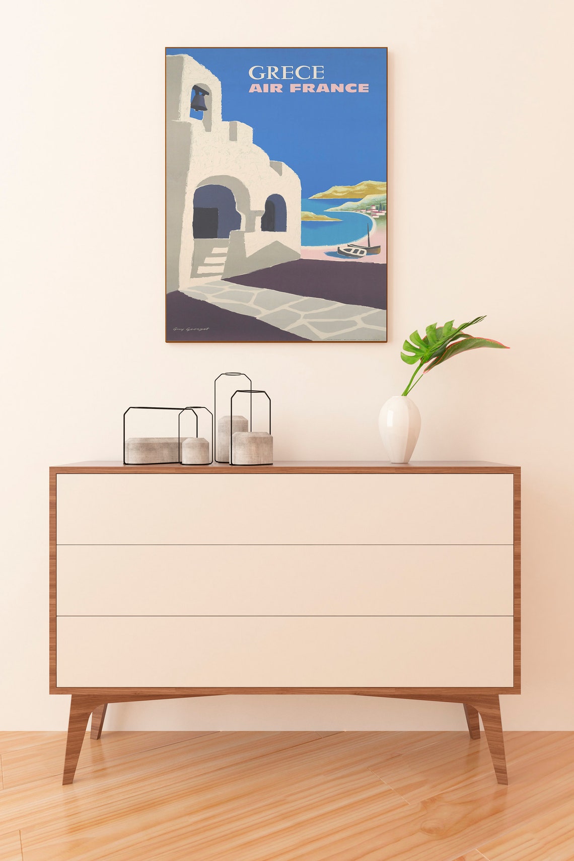 Greece Poster Affiche De La Grèce Greek Print Affiche - Etsy