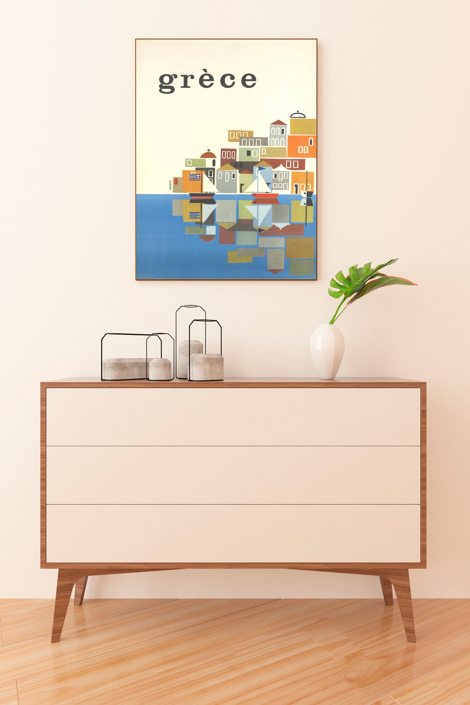 GREECE POSTER PRINT: Greece Poster Greece Art Santorini - Etsy