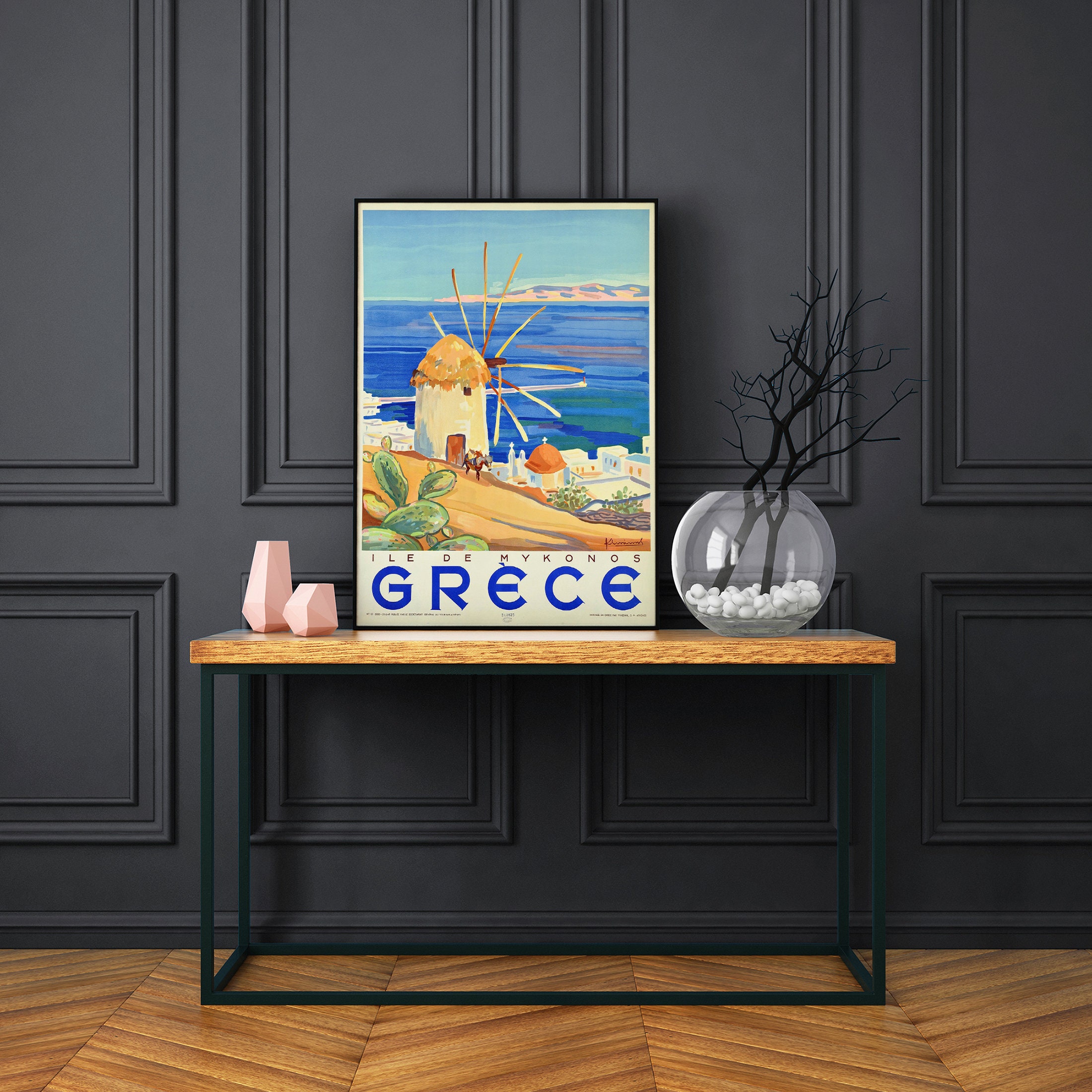 GREECE POSTER PRINT: Greece Poster Greece Art Santorini | Etsy