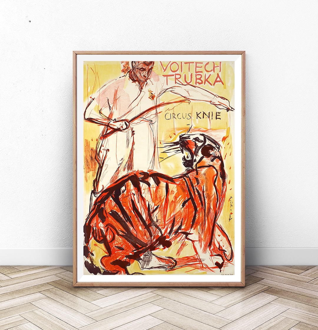 Circus Poster, Circus Decor, Animal Poster, Nursery Art, Vintage Circus ...