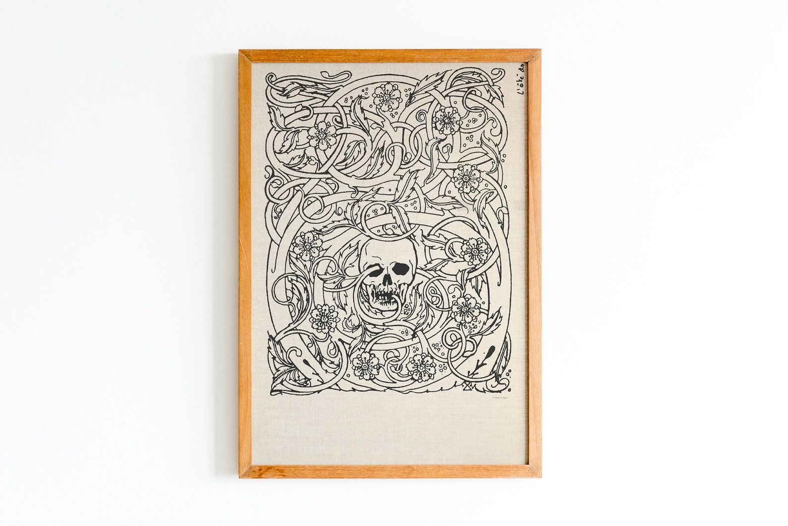 Skull Art Psychedelic Poster Hippy Art Work Hippy Art - Etsy