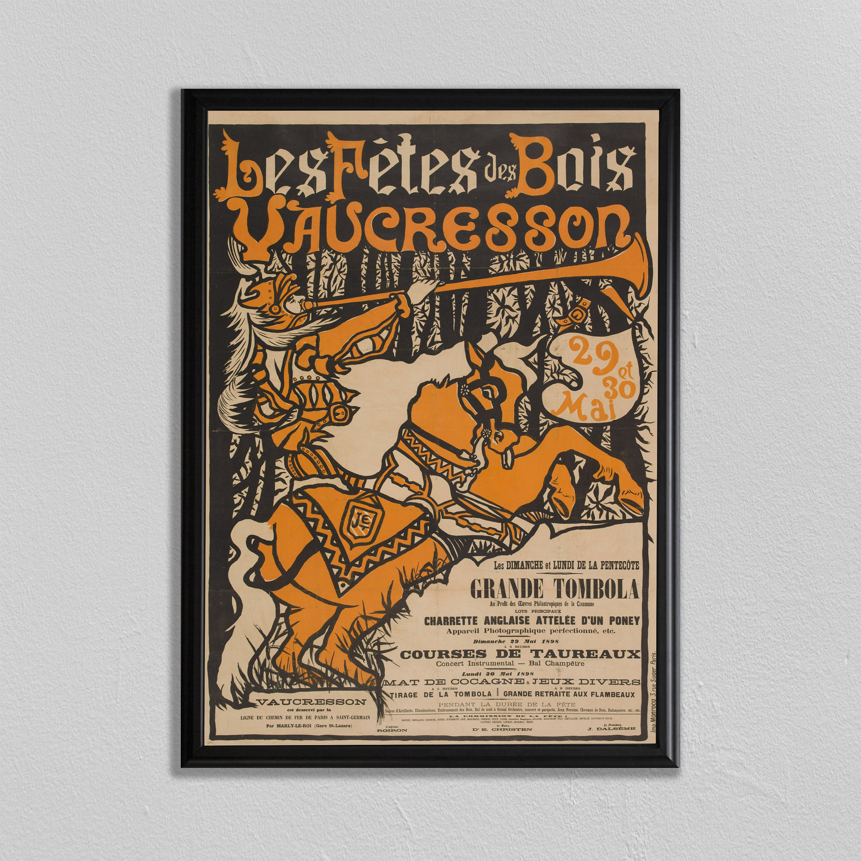 Mittelalterliche Plakat Ritter von Templer Zirkus Druck | Etsy
