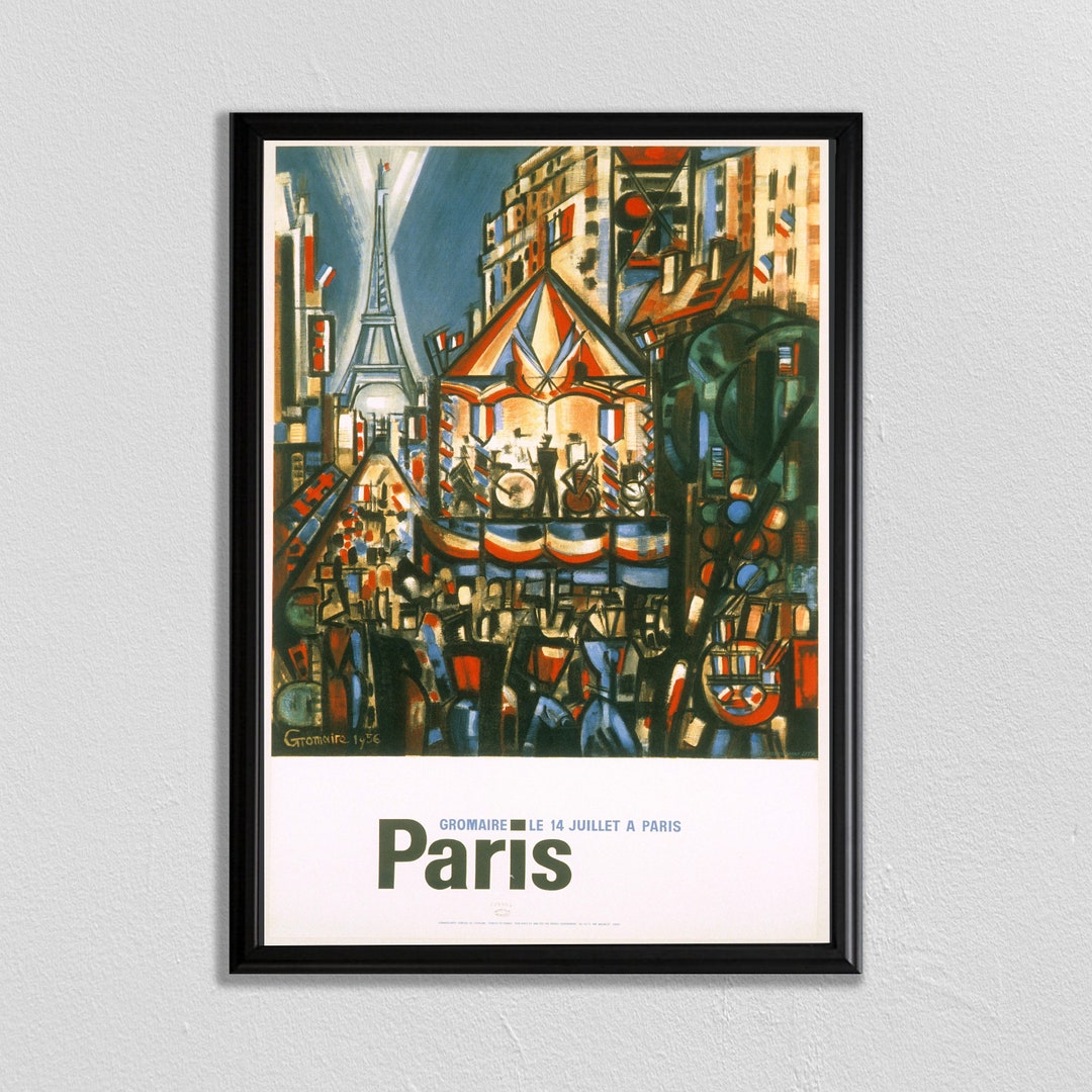 Paris Print, Paris Wall Art, France Poster, Eiffel Tower Paris Skyline ...