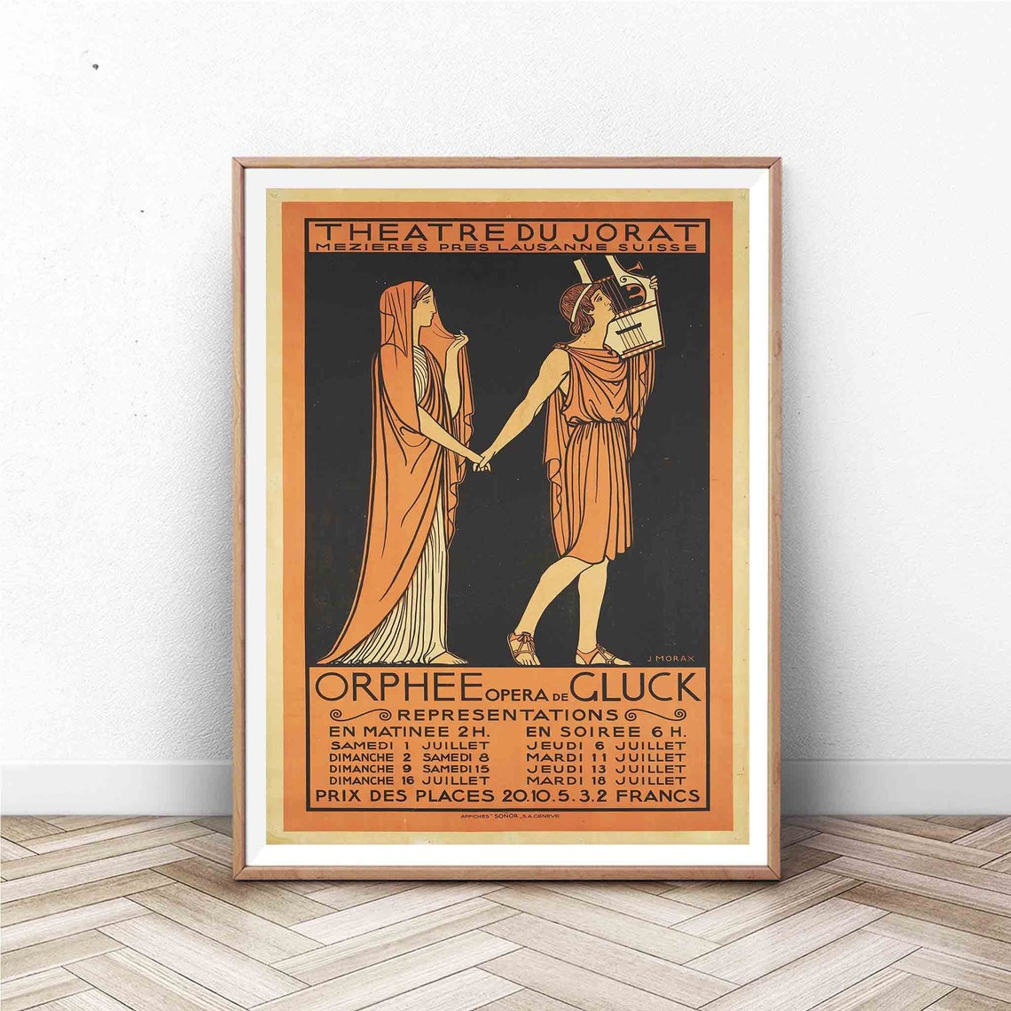 Exhibition Poster Vintage Poster for an Opera Paris Wall - Etsy