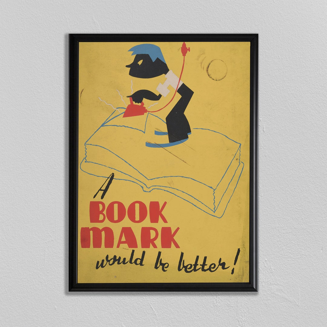 Library Poster Reading Art Classroom Poster Teacher Gift Literary Quote ...