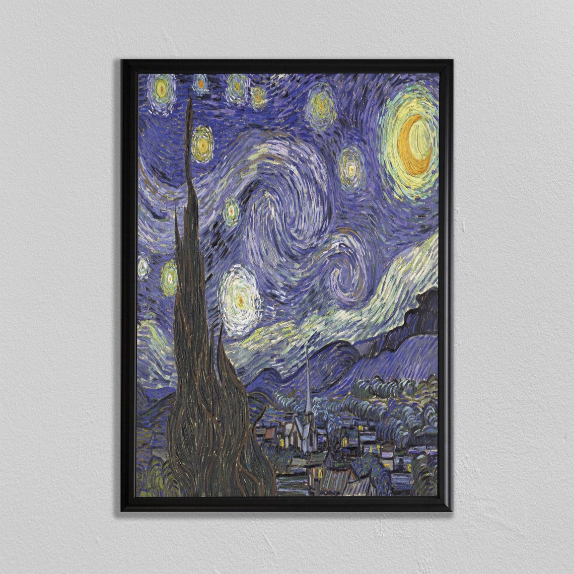 Starry Night Van Gogh Print Vincent Van Gogh Van Gogh - Etsy