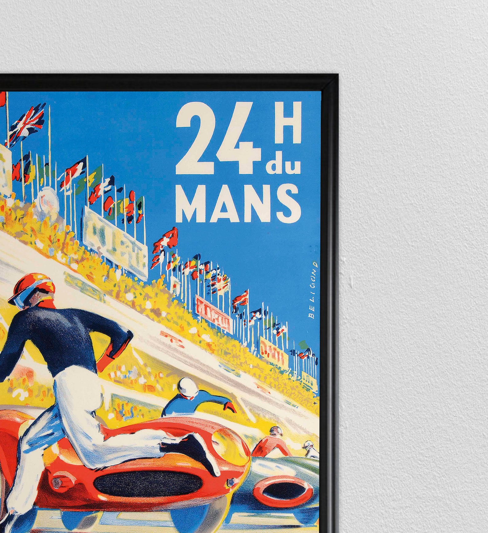 Le Mans Racing Poster Affiche De France Grand Prix - Etsy Canada