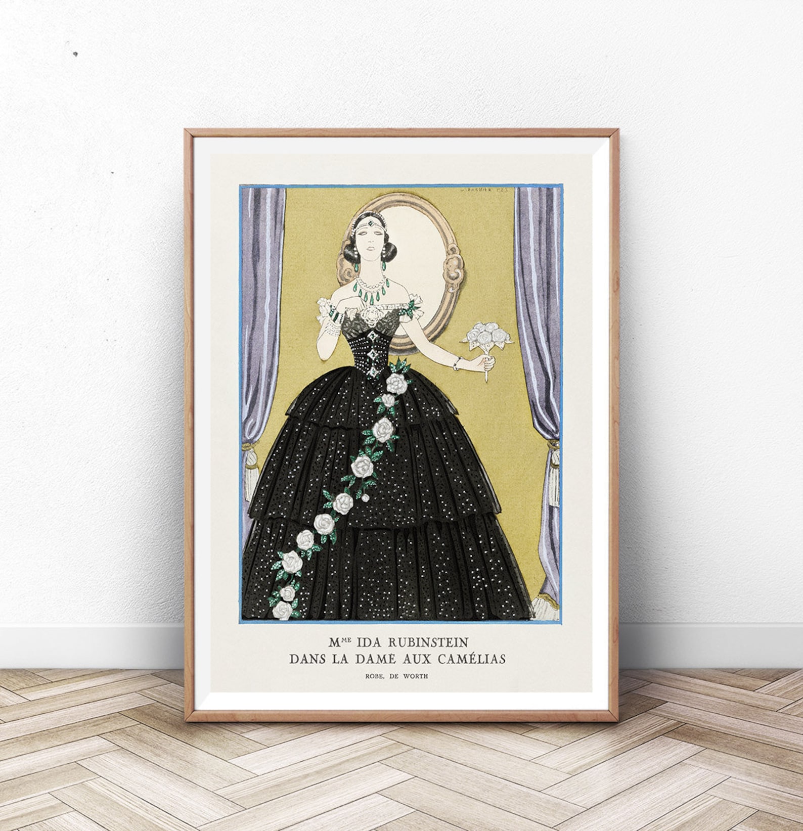 Vintage George Barbier Fashion Print, Paris Wall Art, Home Decor - Etsy