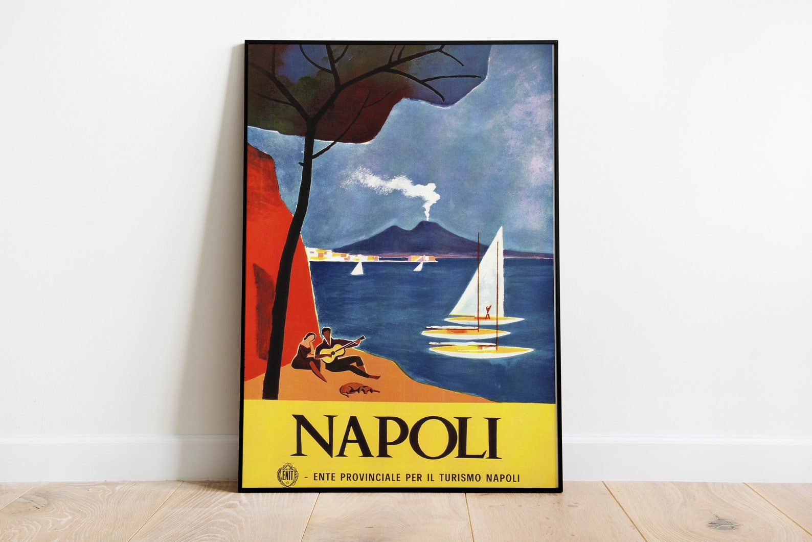 Naples Poster Italy Print Italian Wall Art Naples Print - Etsy