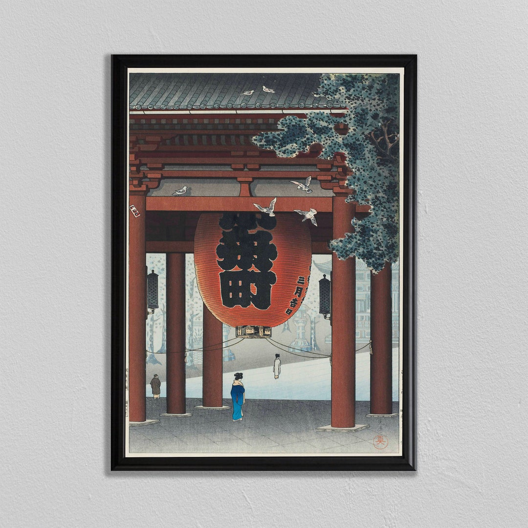 Japan Wood Block Japanese Art Print Art Home Decor Wall Art Print ...