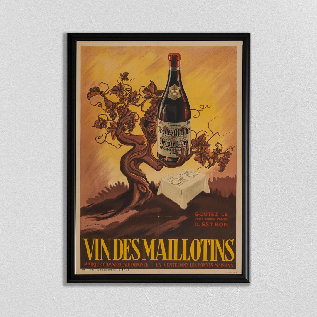 Vin Poster, Champagne Poster, Wine Art, New Years Poster, New Years ...