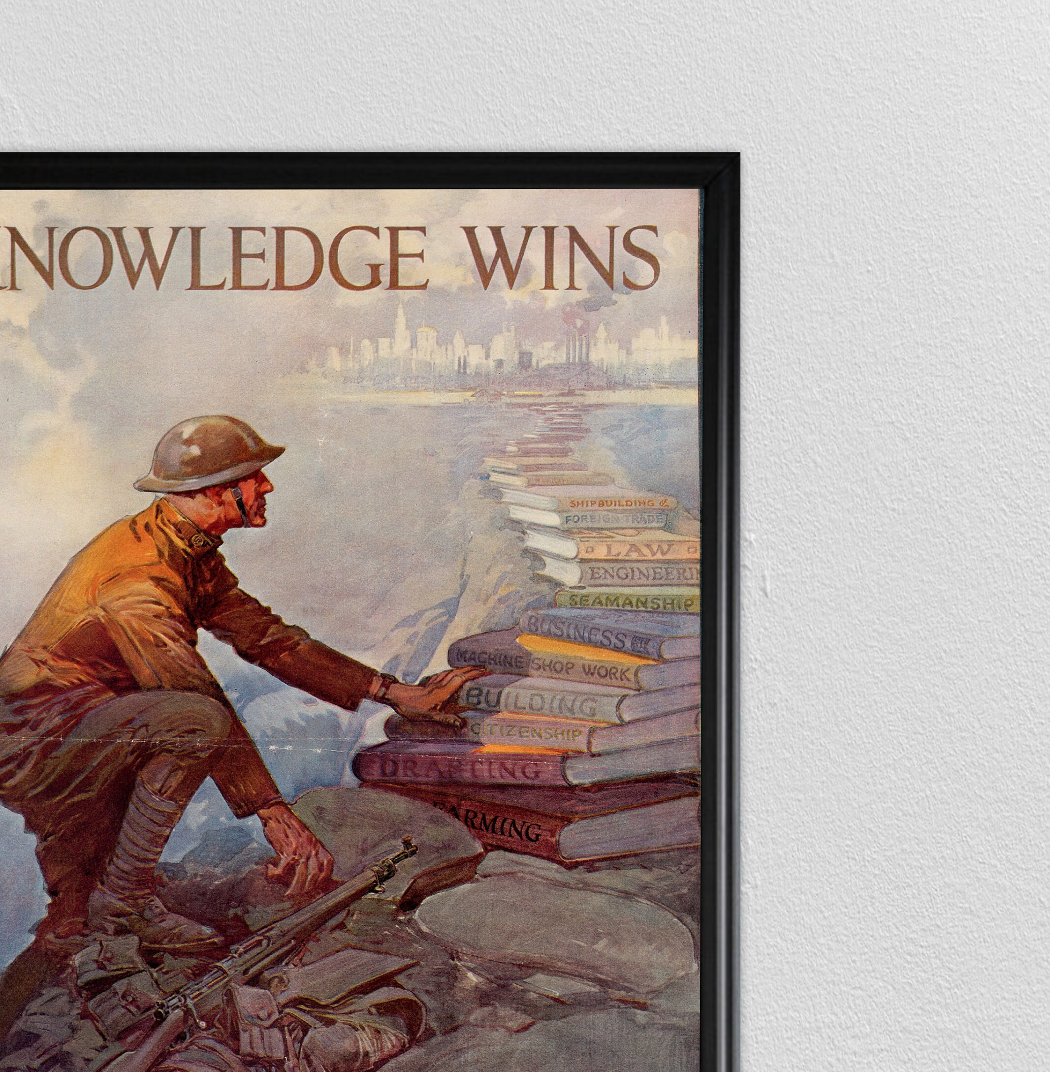 Book Poster Quote Poster Literature Print Vintage Poster | Etsy