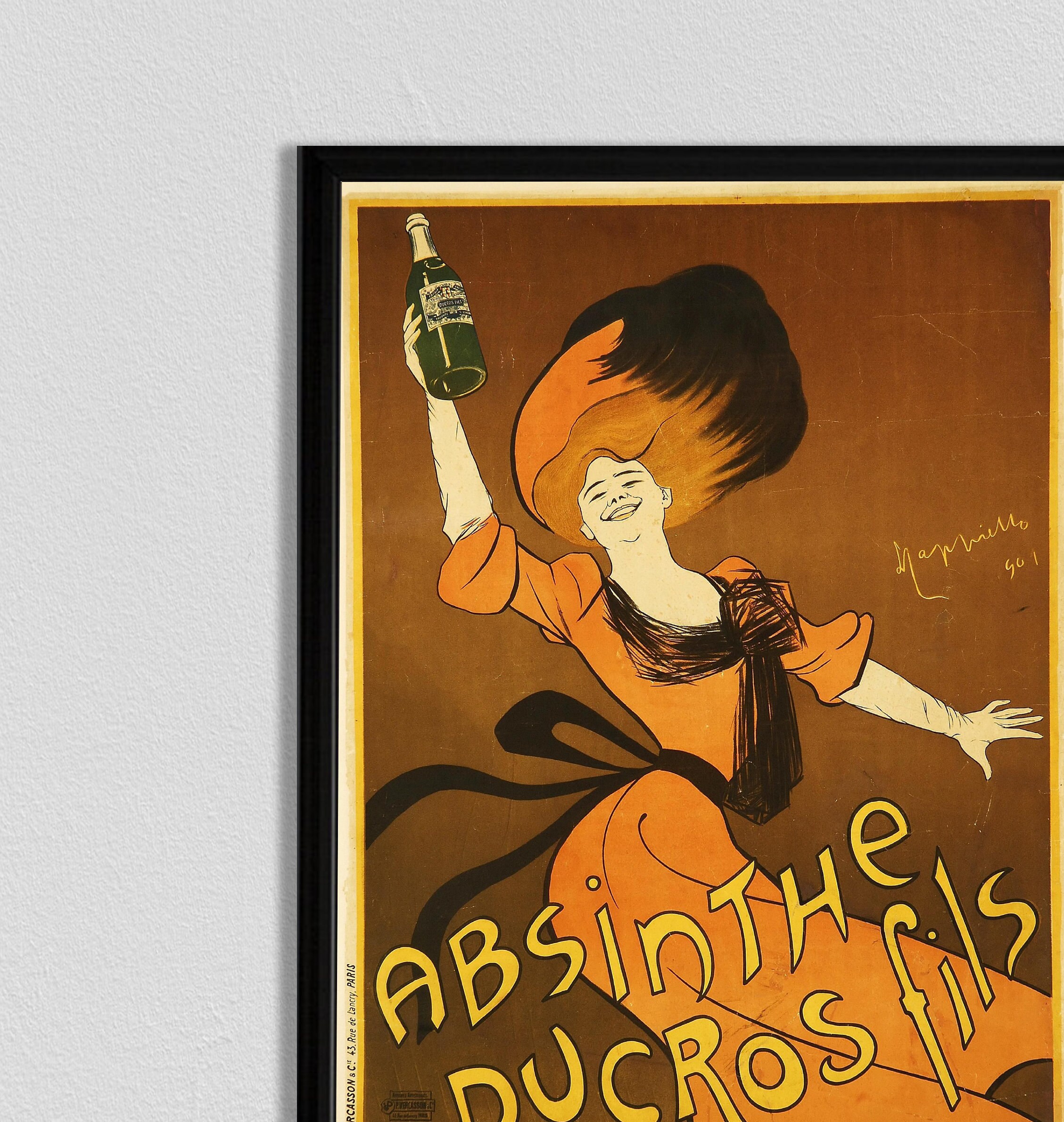 Absinthe Poster Bar Poster Vintage French Poster Alcohol | Etsy