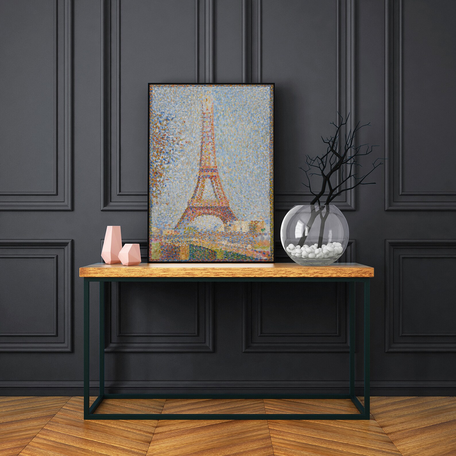 Georges Seurat Print Paris Wall Art Eiffel Tower Poster | Etsy