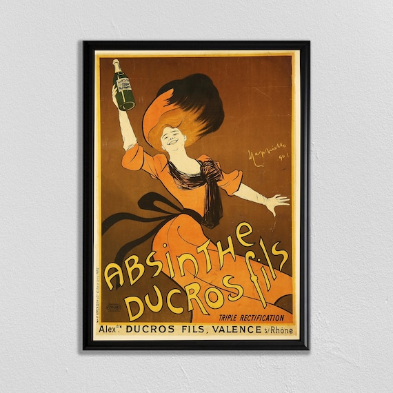 Vintage French Posters Absinthe