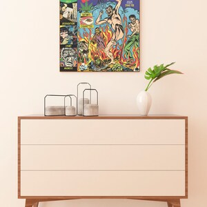 Reefer Poster, Marijuana Art Print, Vintage Movie Poster, Weed Cannabis ...