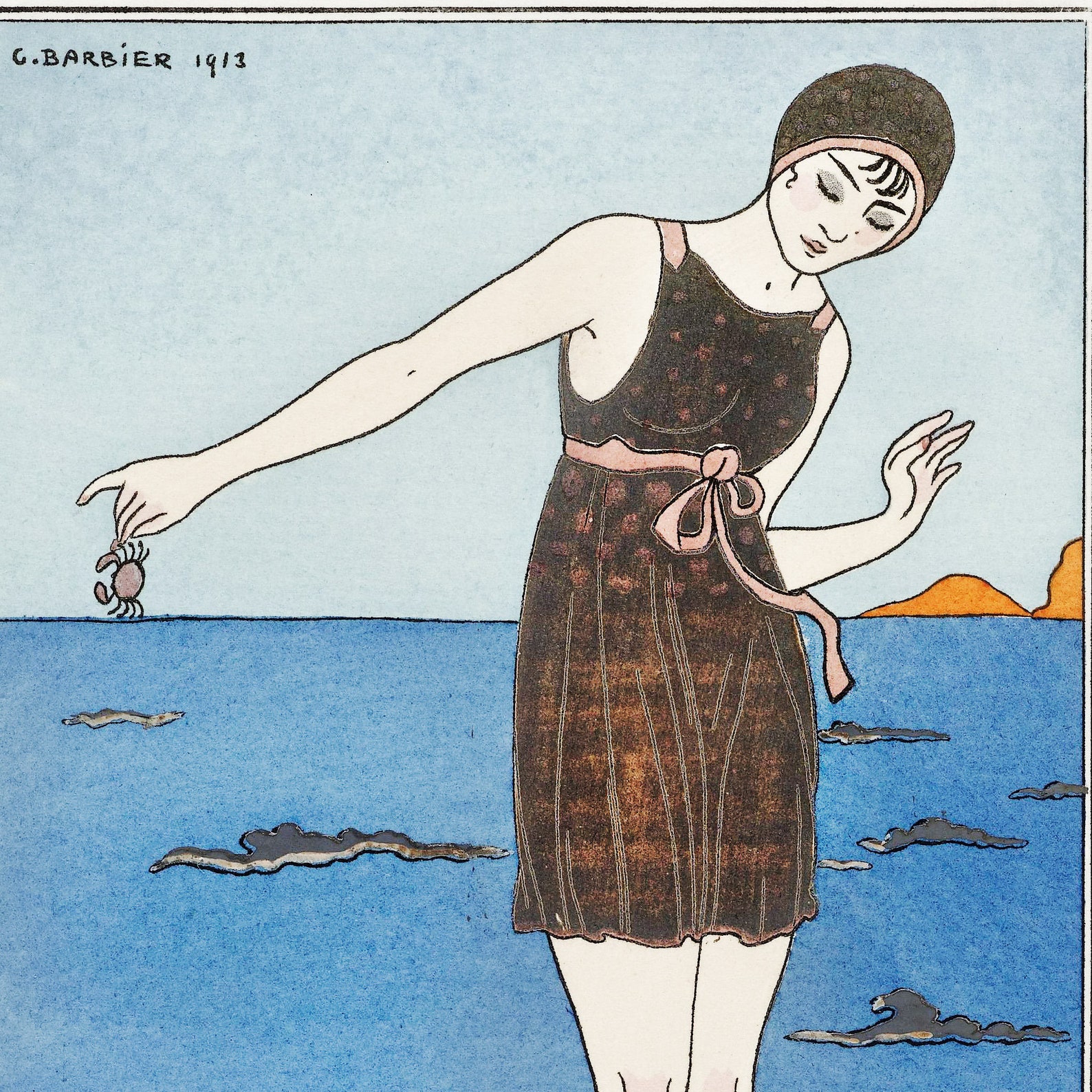 George Barbier Print Fashion Illustration Home Decor Paris - Etsy