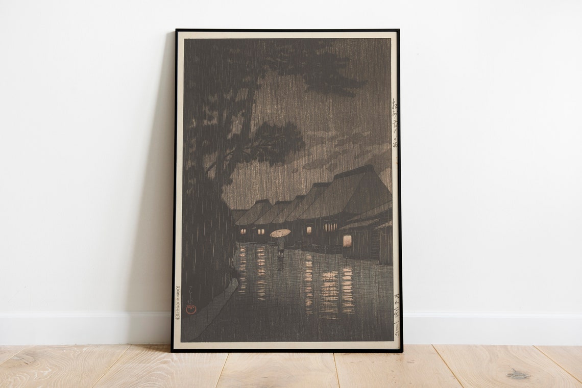 Japan Wood Block Japanese Art Print Poster Art Home Decor Wall - Etsy