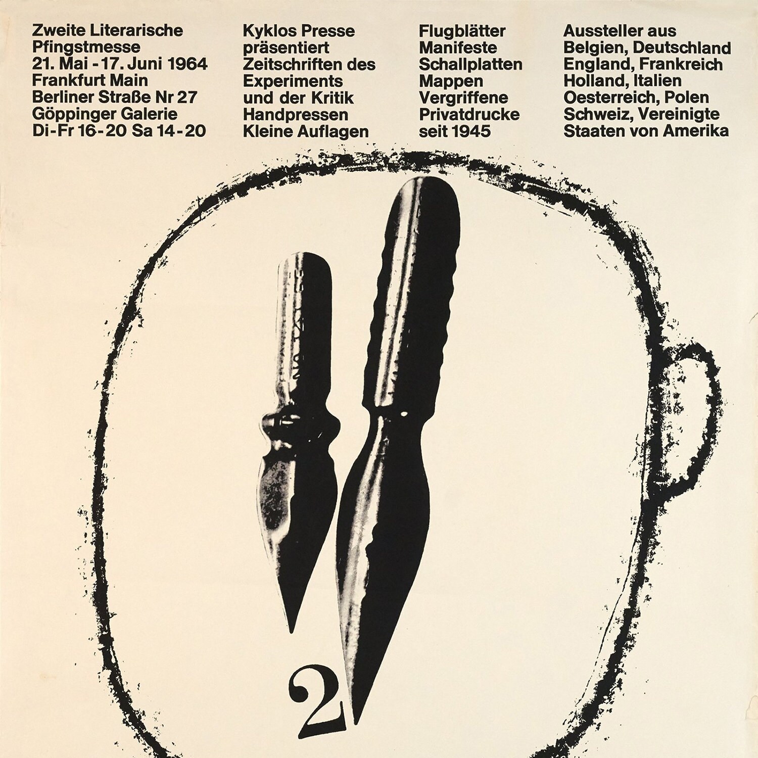 GERMAN Vintage Exhibition Poster Modern Wall Art Mid Century | Etsy