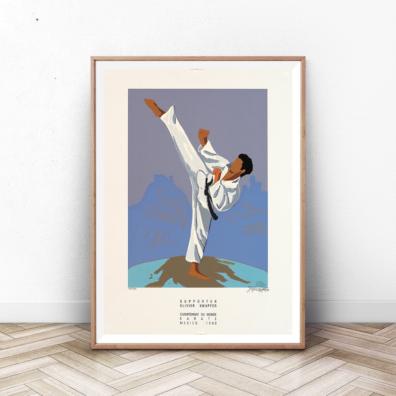Karate Poster - Etsy