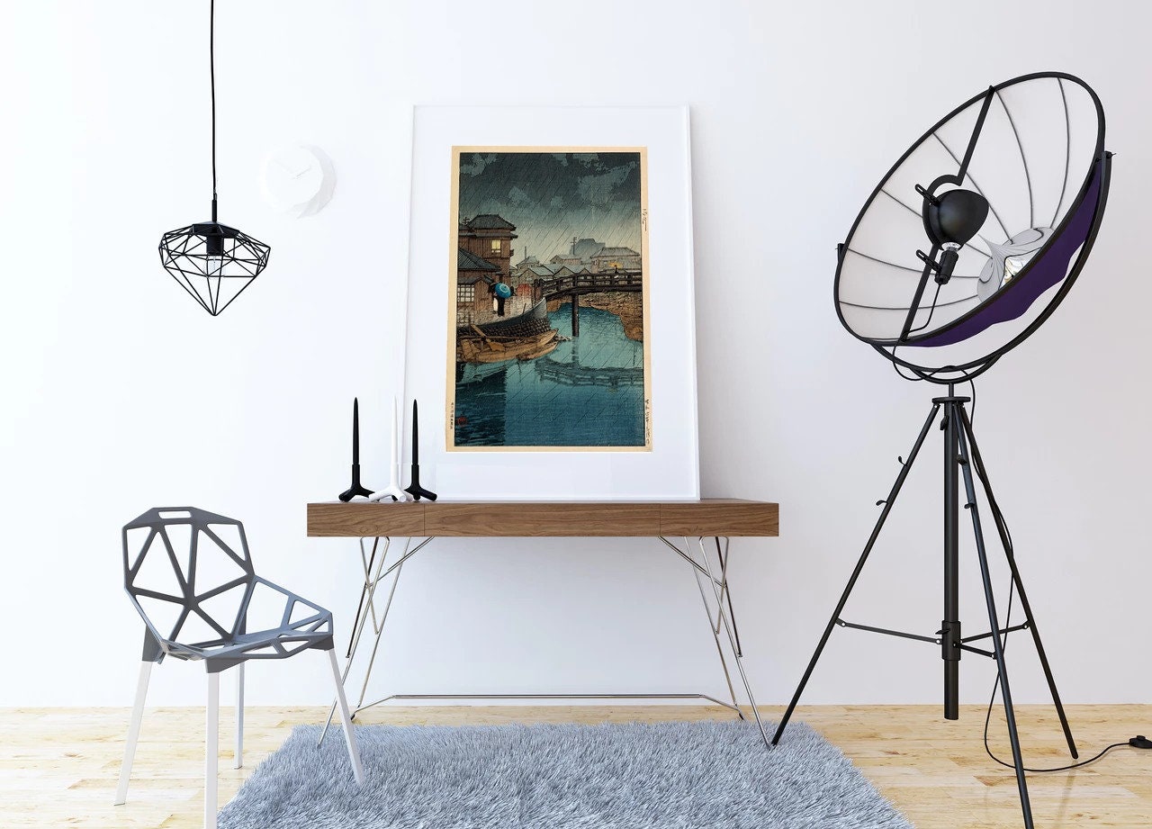 Japan Wood Block Japanese Art Print Poster Art Home Decor Wall - Etsy