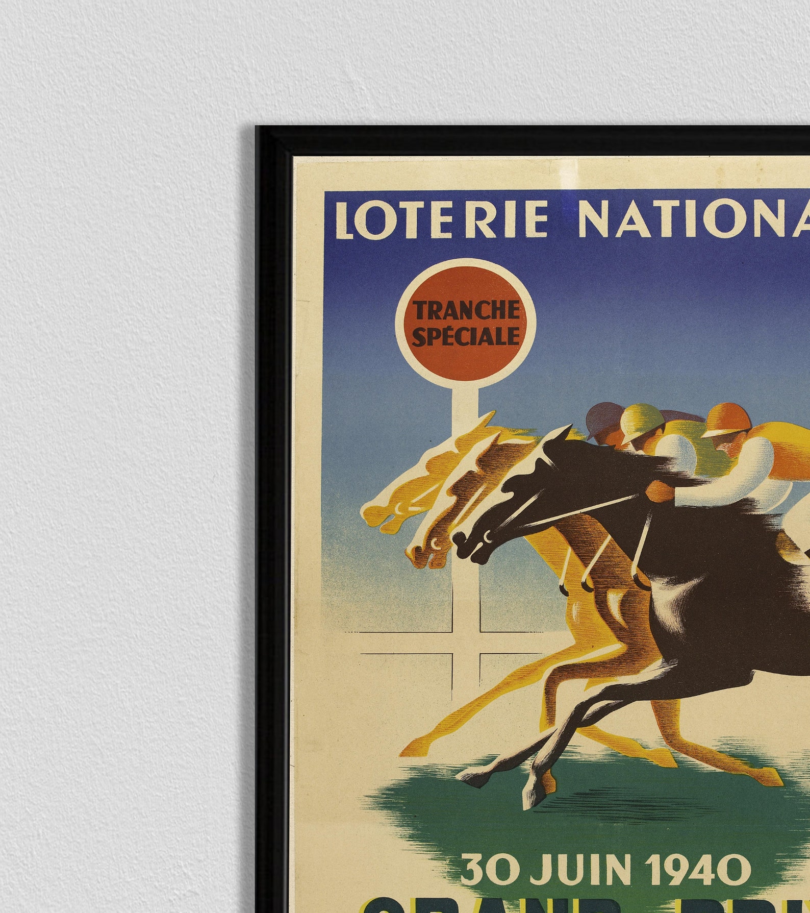 Horse Racing Poster Derby Poster Horse Art Horse Lover | Etsy