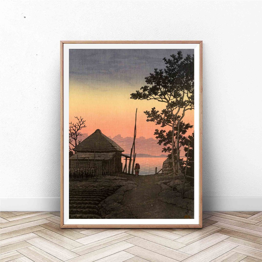 Japan Art Print | Wood Block | Poster | Home Decor | Japanese | Vintage ...