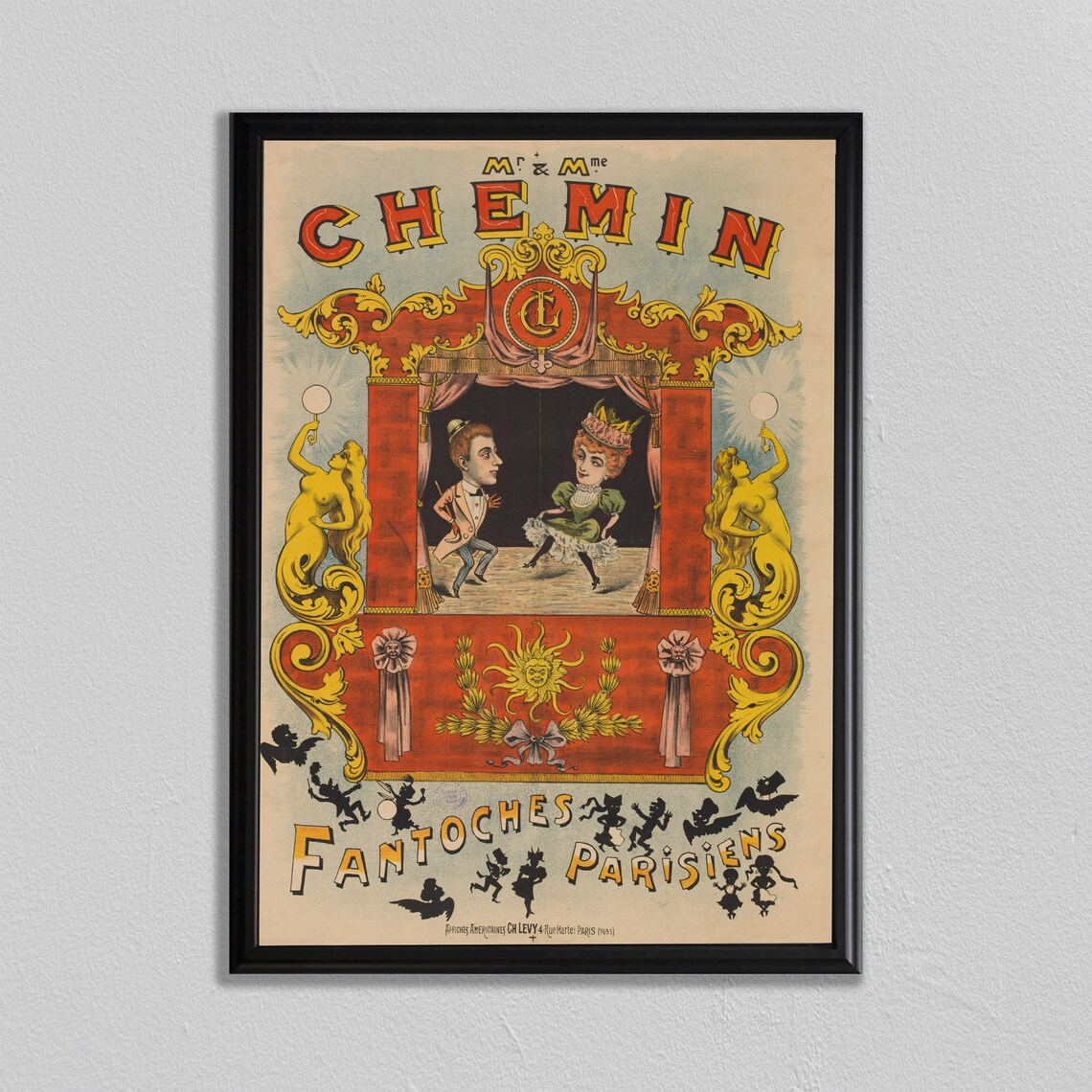 Clown Acrobat Print Circus Poster Circus Decor Wall Art | Etsy