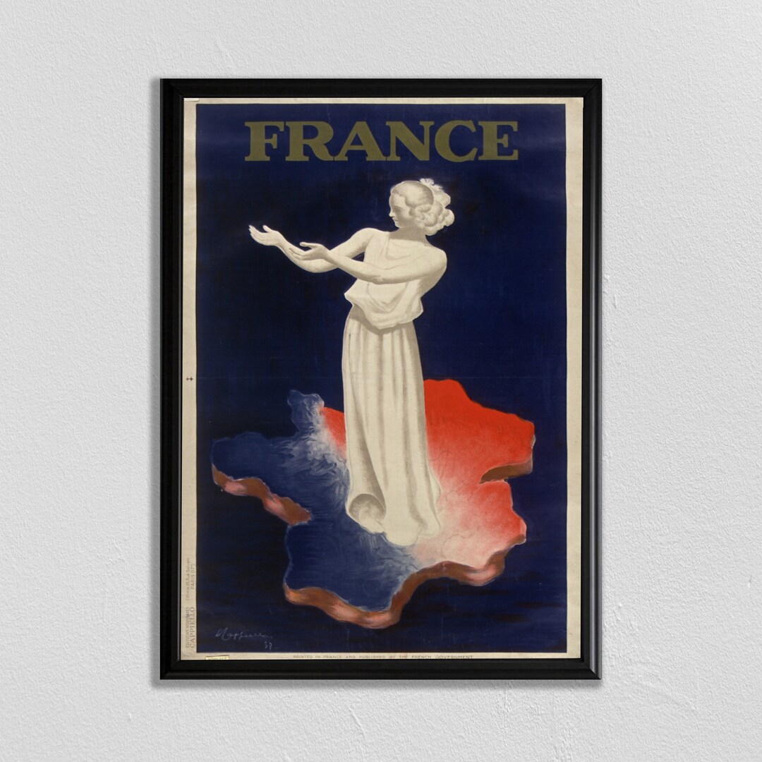 Paris Wall Art, Vintage French Poster, Leonetto Cappiello, FRANCE ...