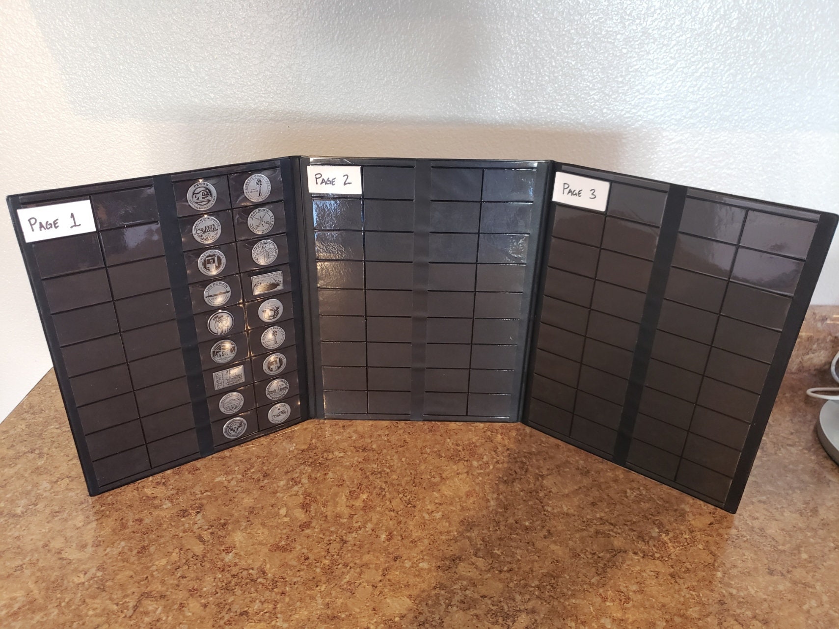 National Park Token Album / Elongated / Pressed Penny Album | Etsy