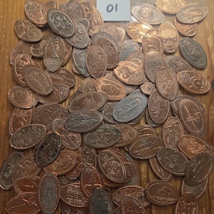 Elongated Pressed Penny Lot of 100+ From Indiana - Etsy