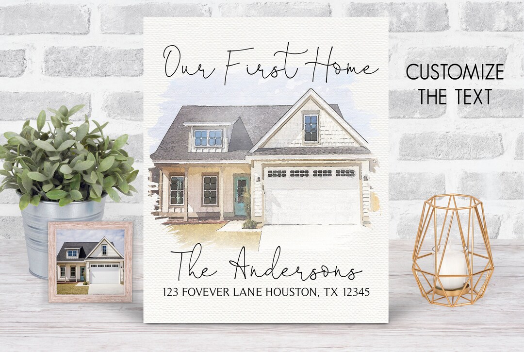 First Home Gift New Home Gift Housewarming Gift Realtor Closing Gift ...
