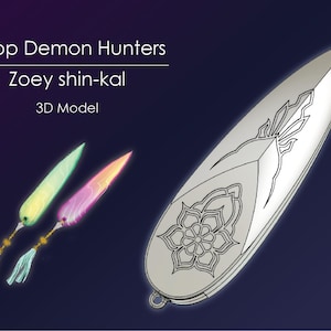 Kpop Demon Hunter Shin Kal - Etsy UK