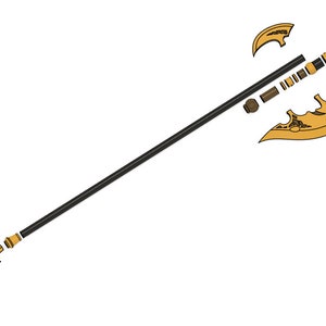 Hololive - Hoshimachi Suisei Axe 3d Model - Etsy