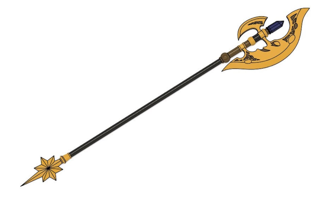 Hololive Hoshimachi Suisei Axe 3d Model - Etsy UK