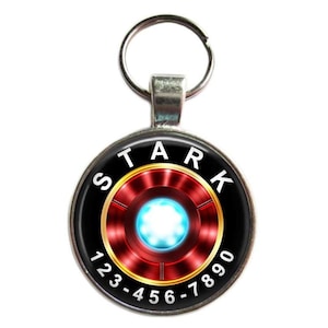 Dog ID Tag - Iron Man (marvel) - Dog Tag, Cat Tag, Pet Tag - Etsy