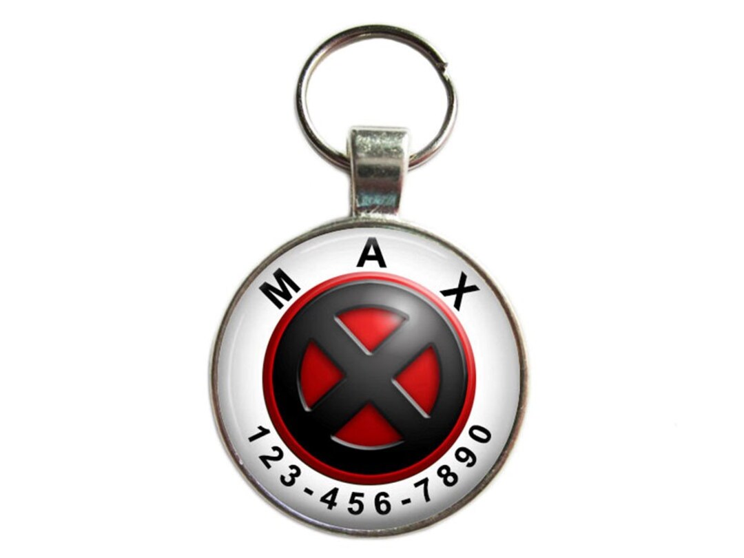 Dog ID Tag X-men marvel Dog Tag, Cat Tag, Pet Tag - Etsy