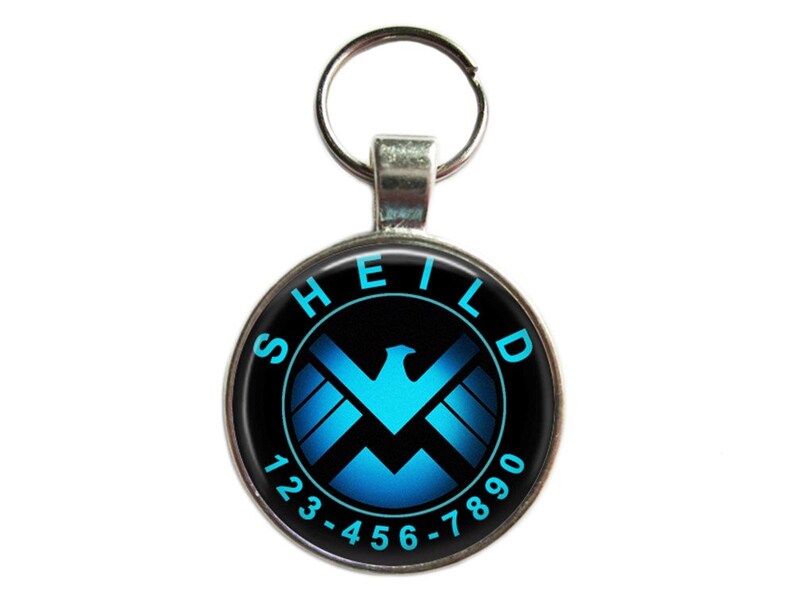 Dog ID Tag Agents of SHIELD marvel Dog Tag Cat Tag Pet - Etsy