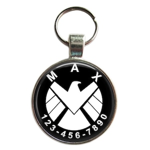 Dog ID Tag - Agents of SHIELD (marvel) - Dog Tag, Cat Tag, Pet Tag - Etsy