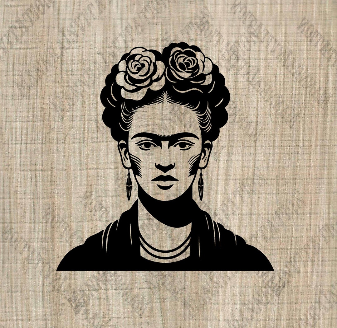 For Personal Use Only Big Frida Bundle Svg Viva La Frida Frida Kahlo ...