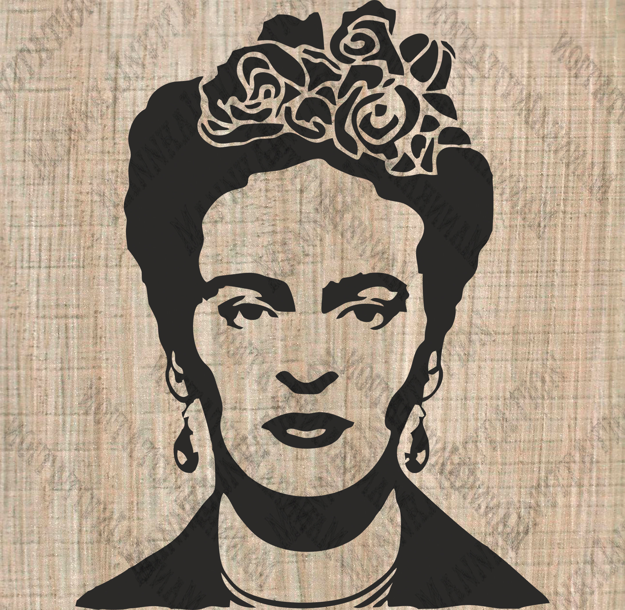 Sólo para uso personal Big frida bundle svg Frida Kahlo | Etsy