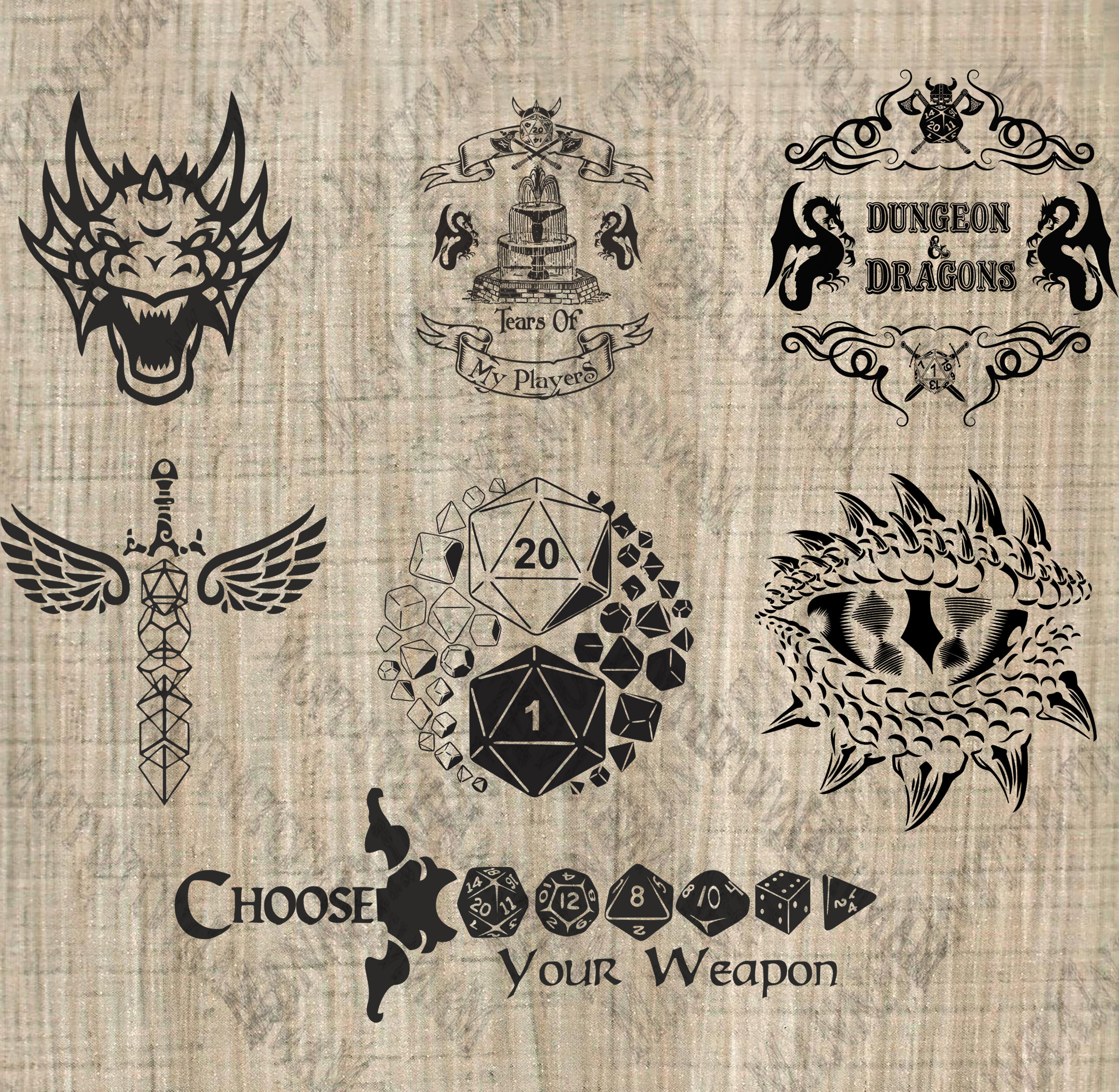 For Personal Use Only 7 Svg Game Clipart Game Master Svg - Etsy UK