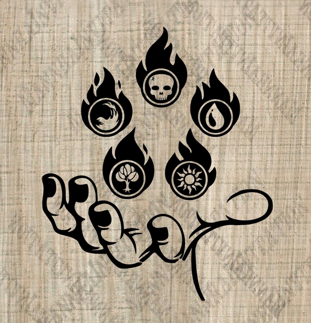 For Personal Use Only! - Magic Logo - Mtg Svg Files for Cricut - Game ...