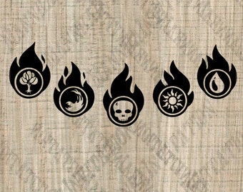 For Personal Use Only Magic Logo Mtg Svg Files for Cricut Game Mana ...