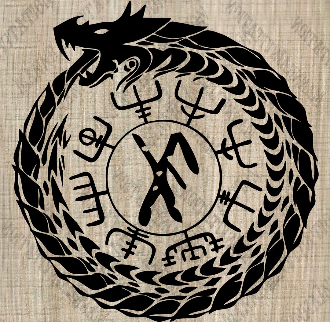 For Personal Use Only Viking Images SVG PNG EPS Dxf Symbol of Luck Cut ...