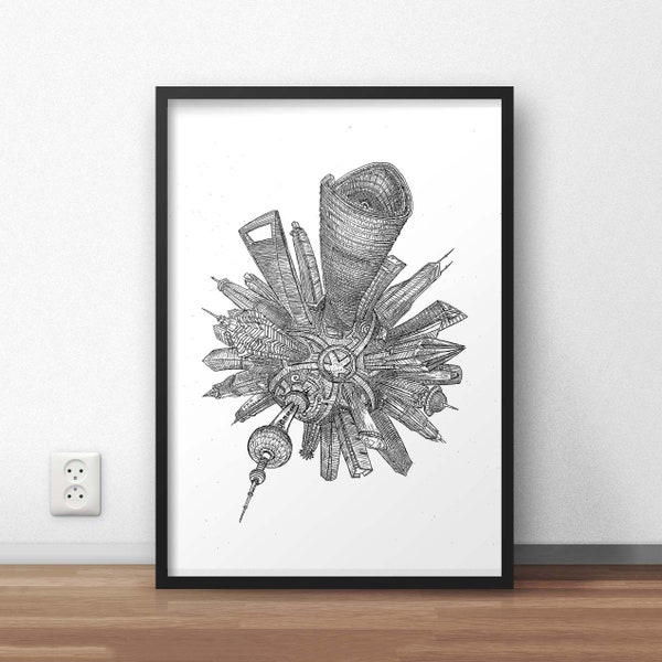 Original Hand Drawn - Etsy